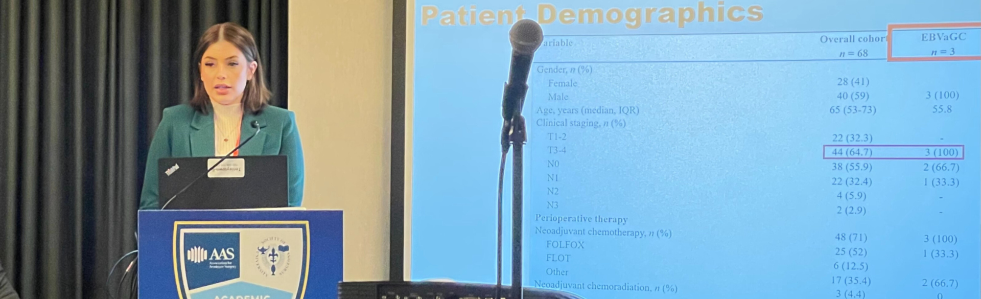 CU Medical Student Part of Team Investigating Epstein-Barr Virus-Related Gastric Cancers